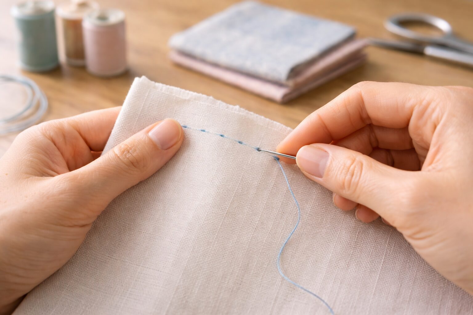 Hand Sewing Stitches: Beginner's Guide