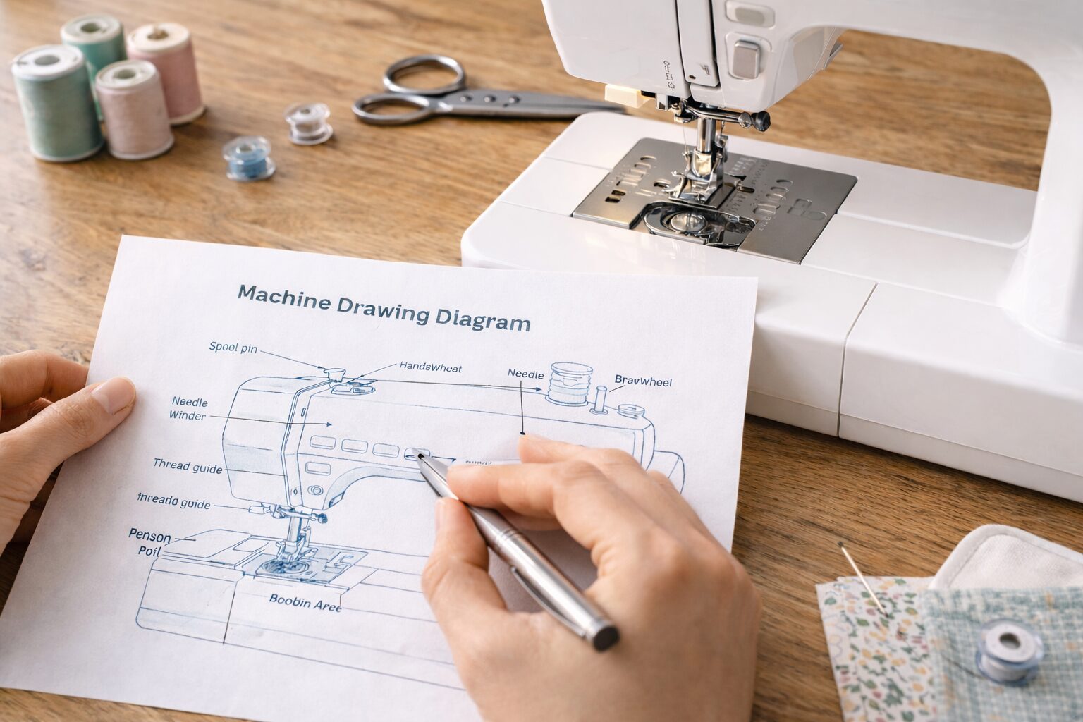 Sewing Machine Diagrams: A Beginner's Guide