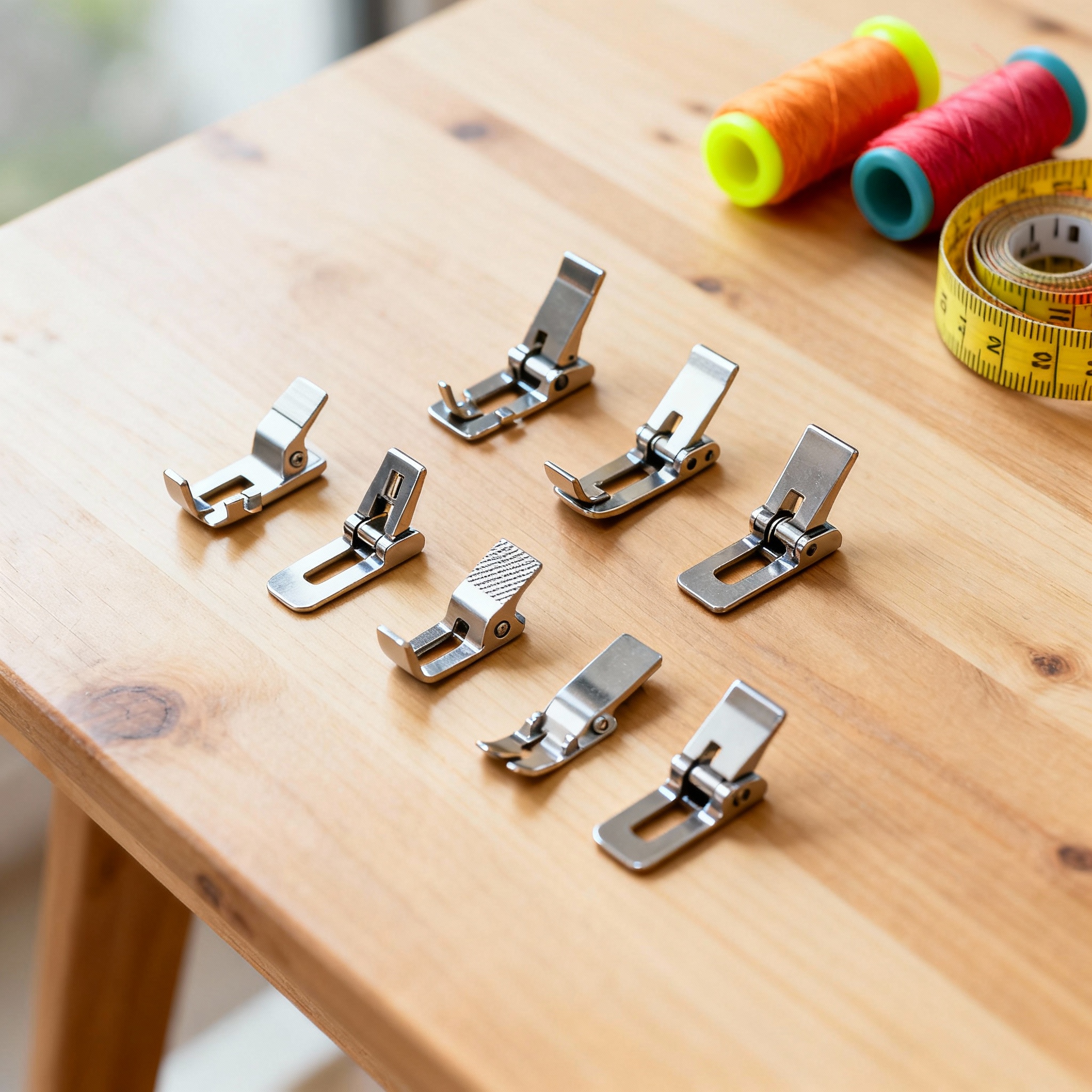 Presser Feet Types and Uses Guide
