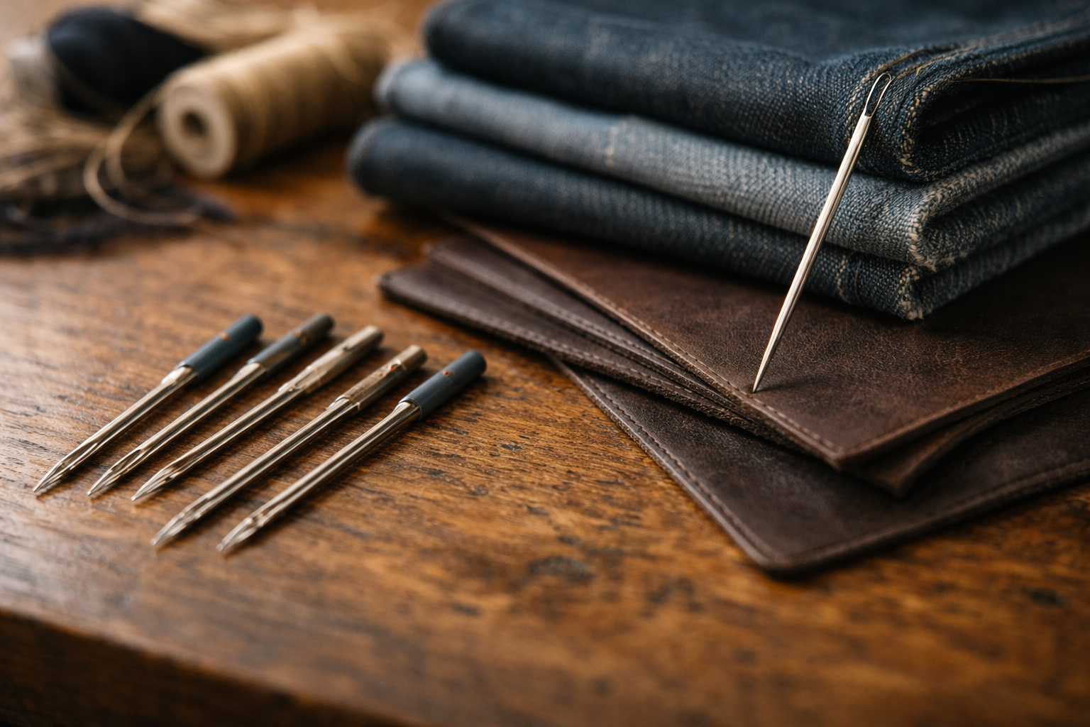 Needles for Denim & Heavy Fabrics